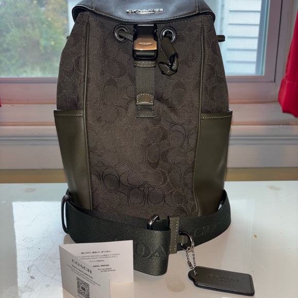 Coach | Bags | Coach Mens Racer Pack In Signature Canvas | Poshmark